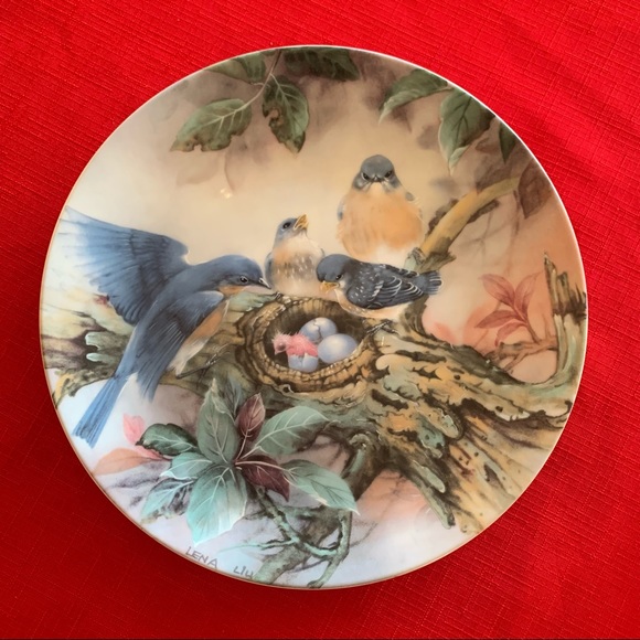 The Bradford Exchange | Accents | Vintage Decorative Bird Plate 989 ...